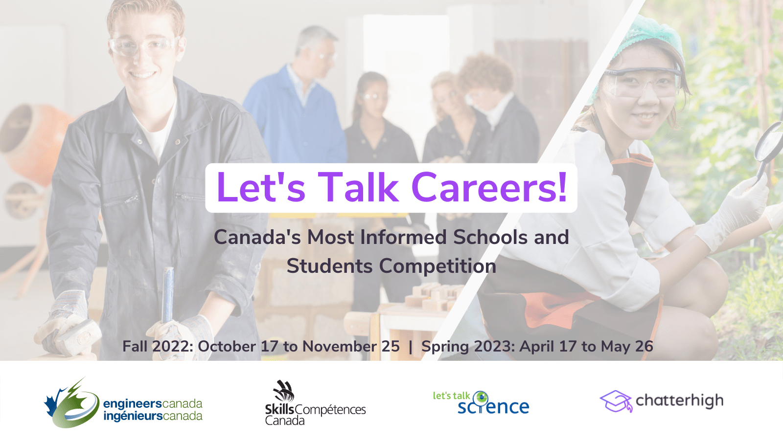 Let S Talk Careers Career Education Competition For Teens